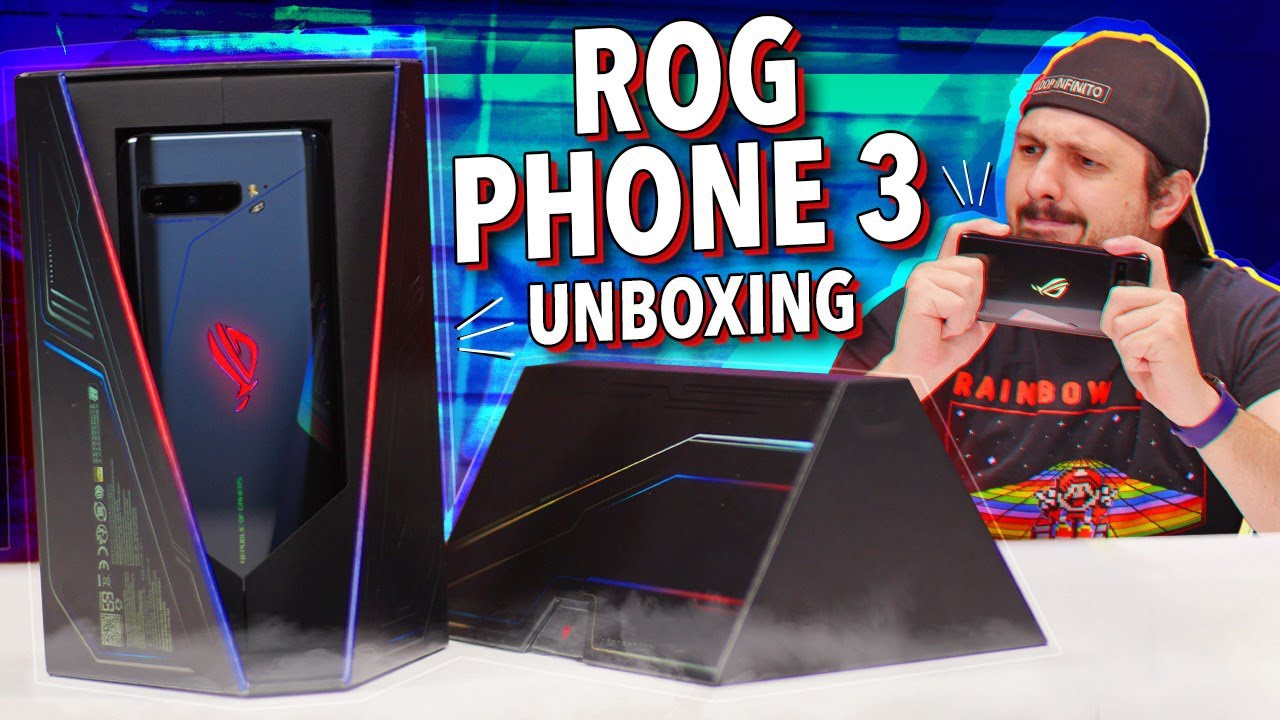 ROG PHONE 3: UNBOXING DO SMARTPHONE MAIS PODEROSO DE 2020! - YouTube