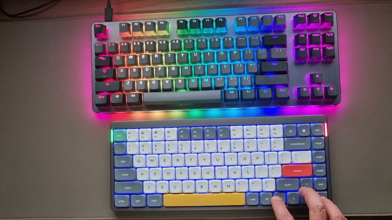 Nuphy Air 75 Lighting 01 - YouTube