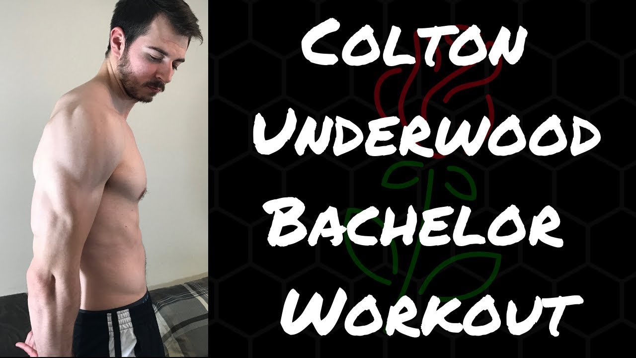 Colton Underwood Bachelor Workout - YouTube