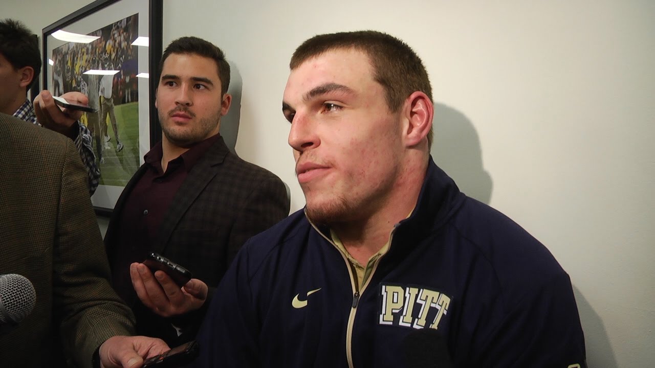 Football | George Aston Postgame vs. Louisville - YouTube