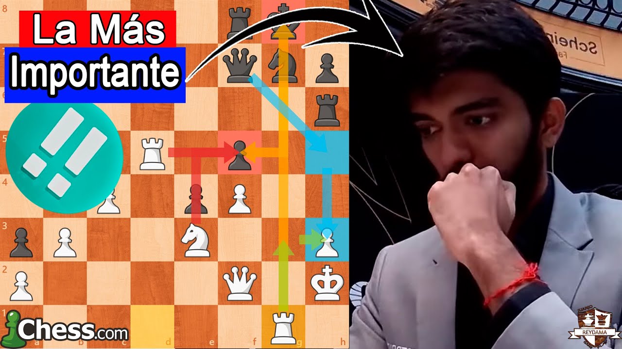 El Genio Indio Gukesh D Gana la Partida Más Importante de su VIDA ...