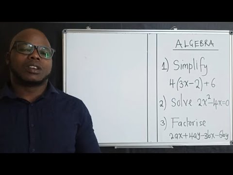 [ALGEBRA] | Simplify | Solve | Factorise problems - YouTube