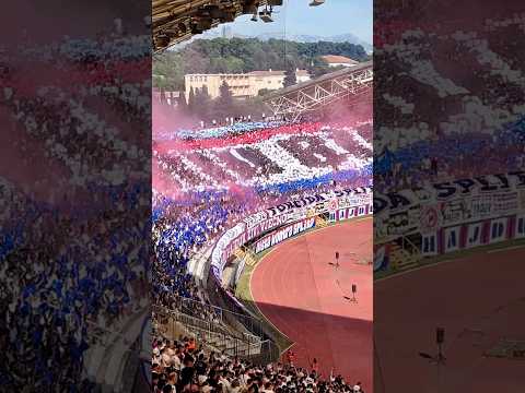 Torcida Split koreografija 🇭🇷 Hajduk Split - Dinamo Zagreb 3.5.2025. #torcida #hajduksplit