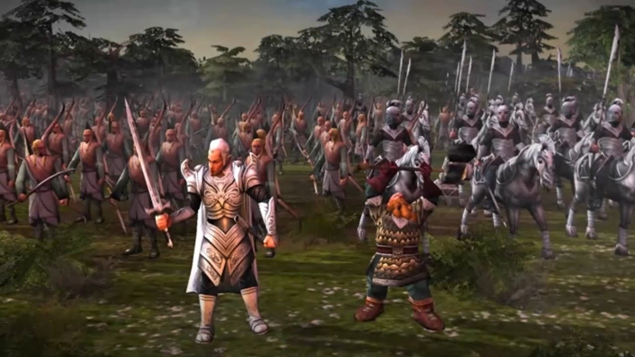 BFME II HD EDITION - The Battle for Middle-earth II - RIVENDELL - YouTube