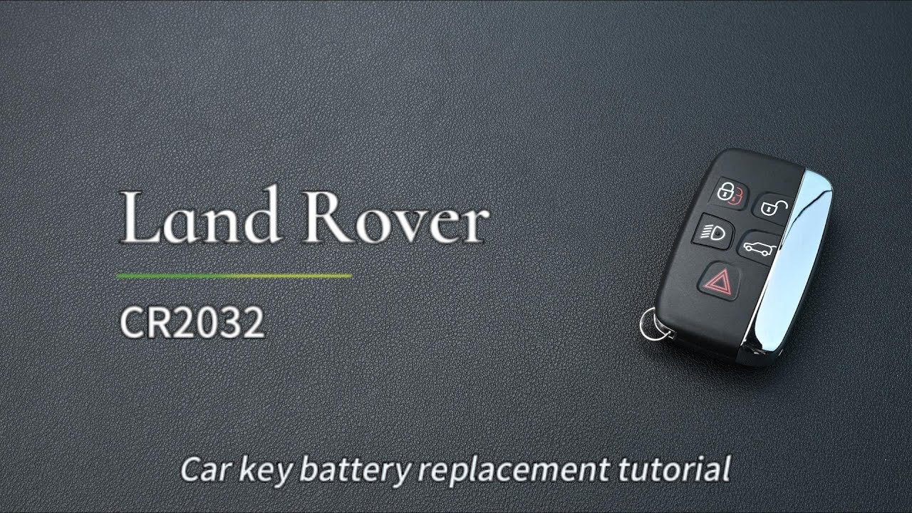 Learn how to replace the battery in your Land Rover key fob #landrover ...
