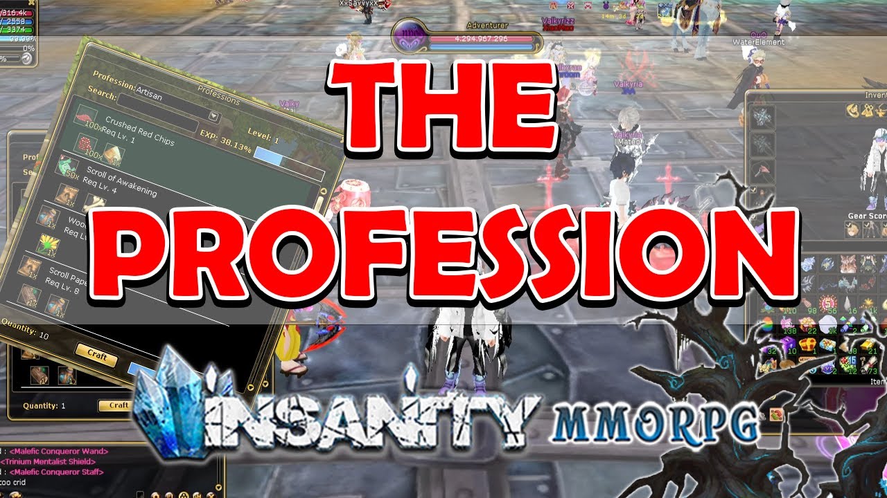 PROFESSION (Things You Need To Know!) - Insanity Flyff - YouTube