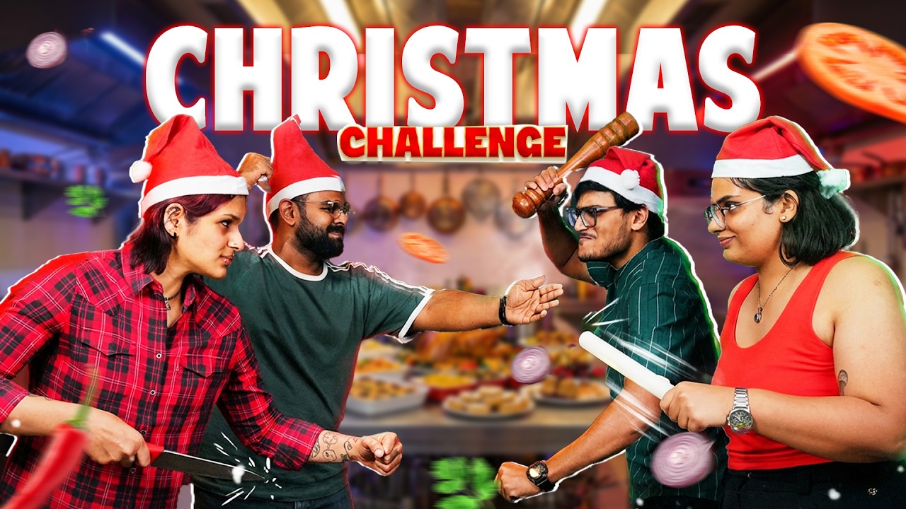 Secret Santa Cooking Challenge 🤩| Christmas Special | Cookd - YouTube
