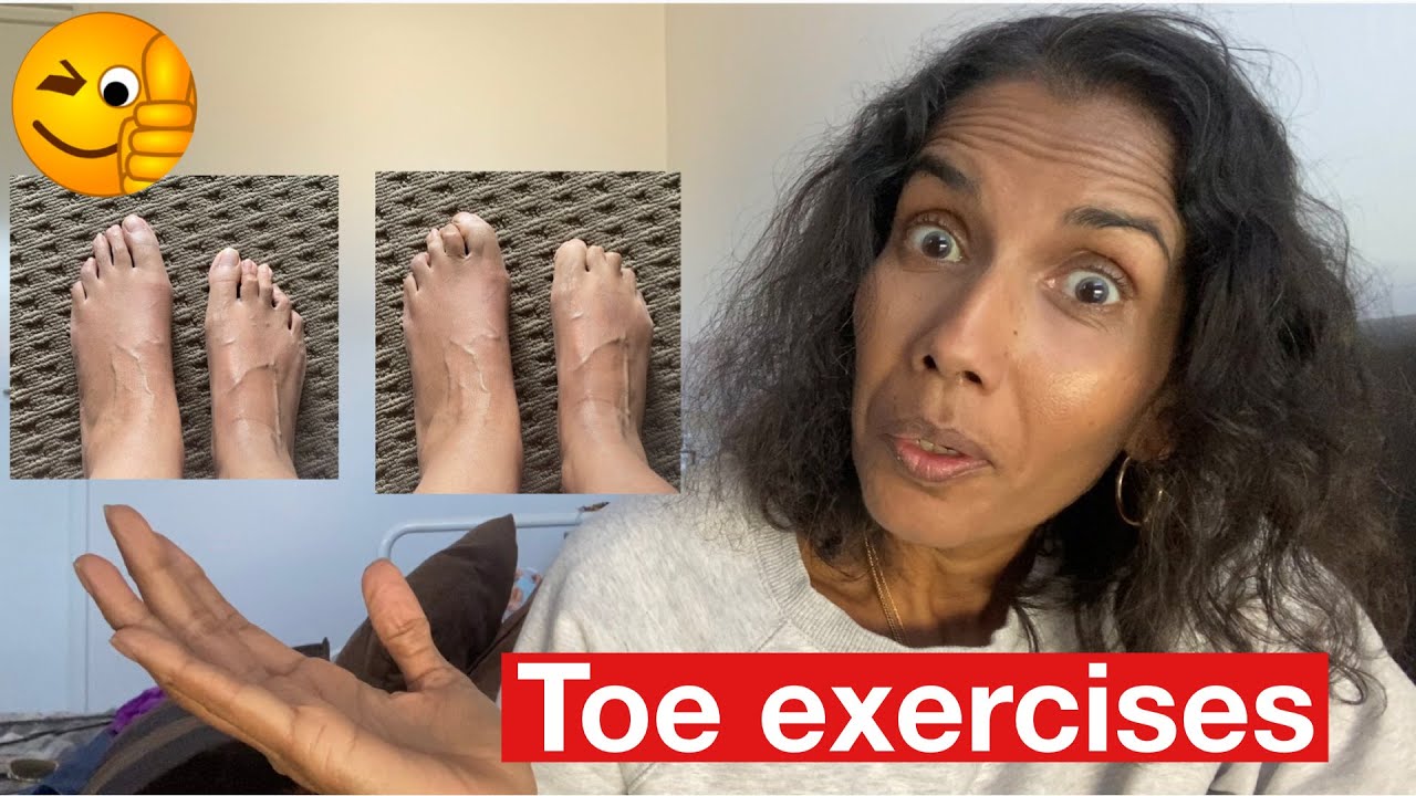 Toe exercises to improve strength with my feet & walking with Multiple ...