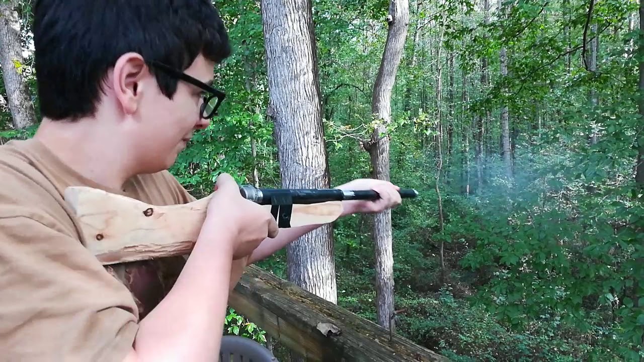 DIY .410 pipe shotgun - YouTube