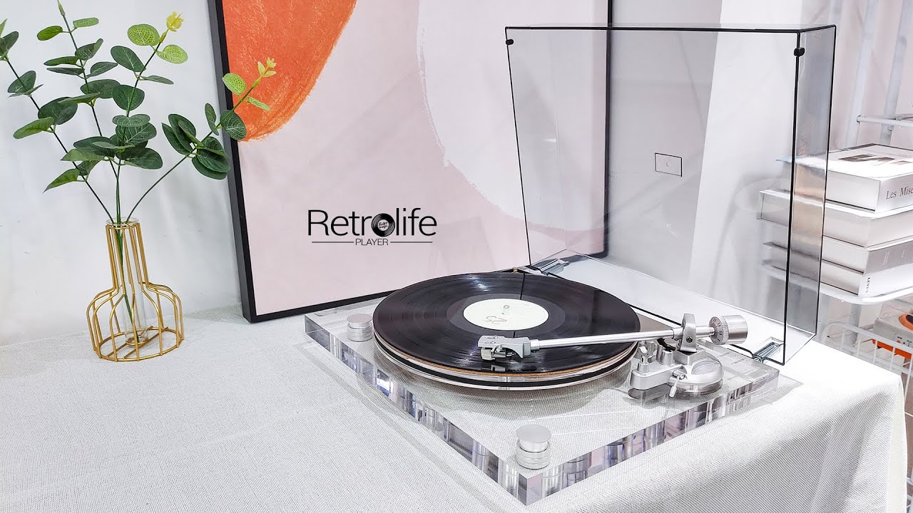Amazing Highlights and Features on Retrolife Clear Turntable System ...