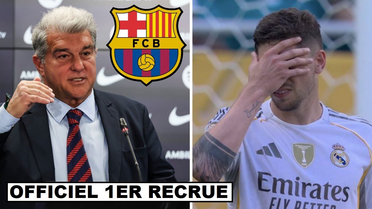 🚨🚨 OFFICIEL LE BARCA ANNONCE SA 1ER SIGANTURE DU MERCATO ! / LE REAL ...