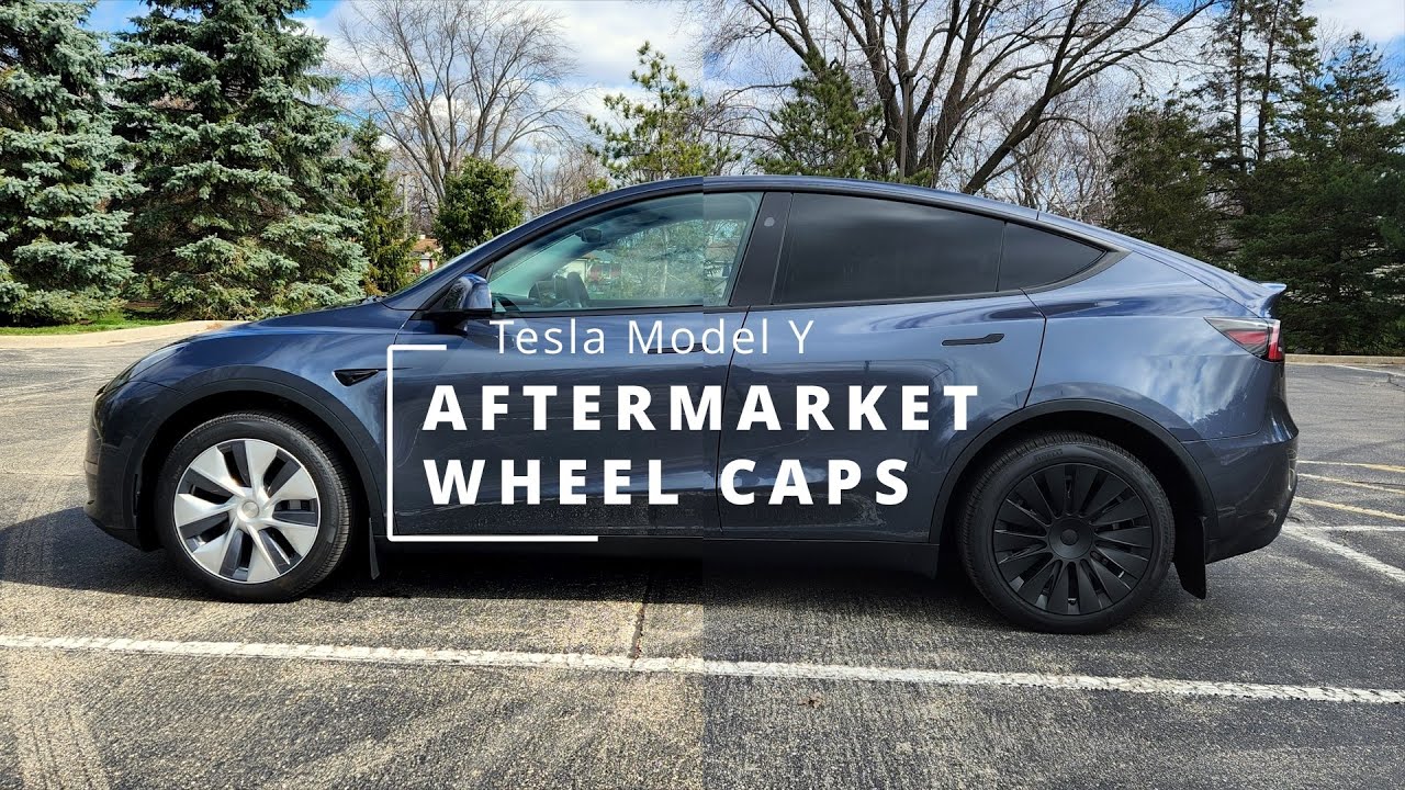 Aftermarket Wheel Caps for Tesla Model Y - YouTube
