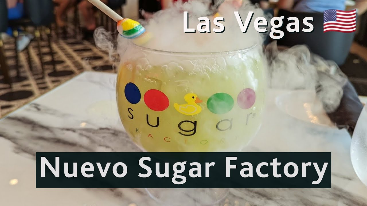 🍭 El nuevo local de SUGAR FACTORY en Las Vegas (USA) | Dulces, tragos y ...