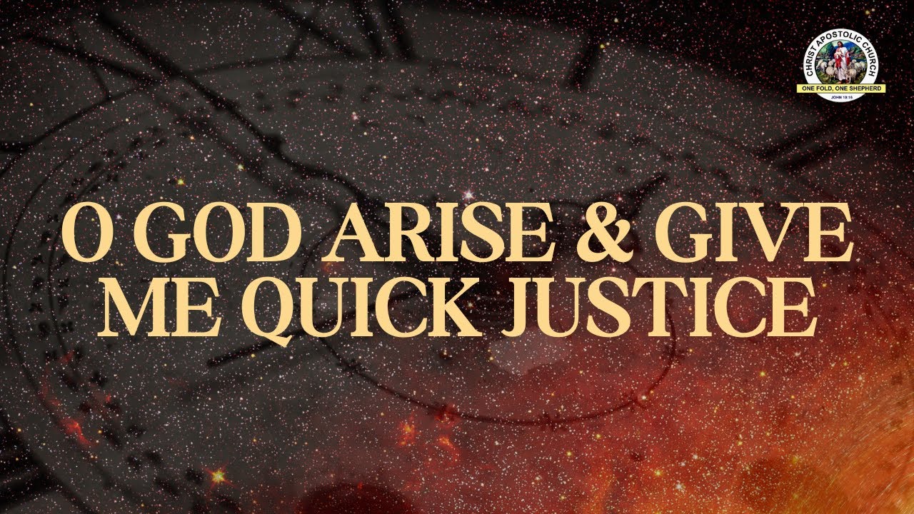 O God Arise & Give Me Quick Justice ||Hour Of Encounter || Pastor Fela ...