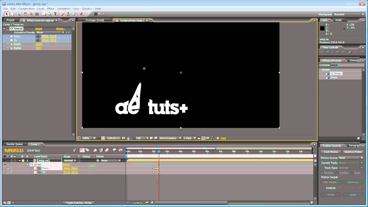 Create Whispy Spirit-like Text Tutorial - YouTube