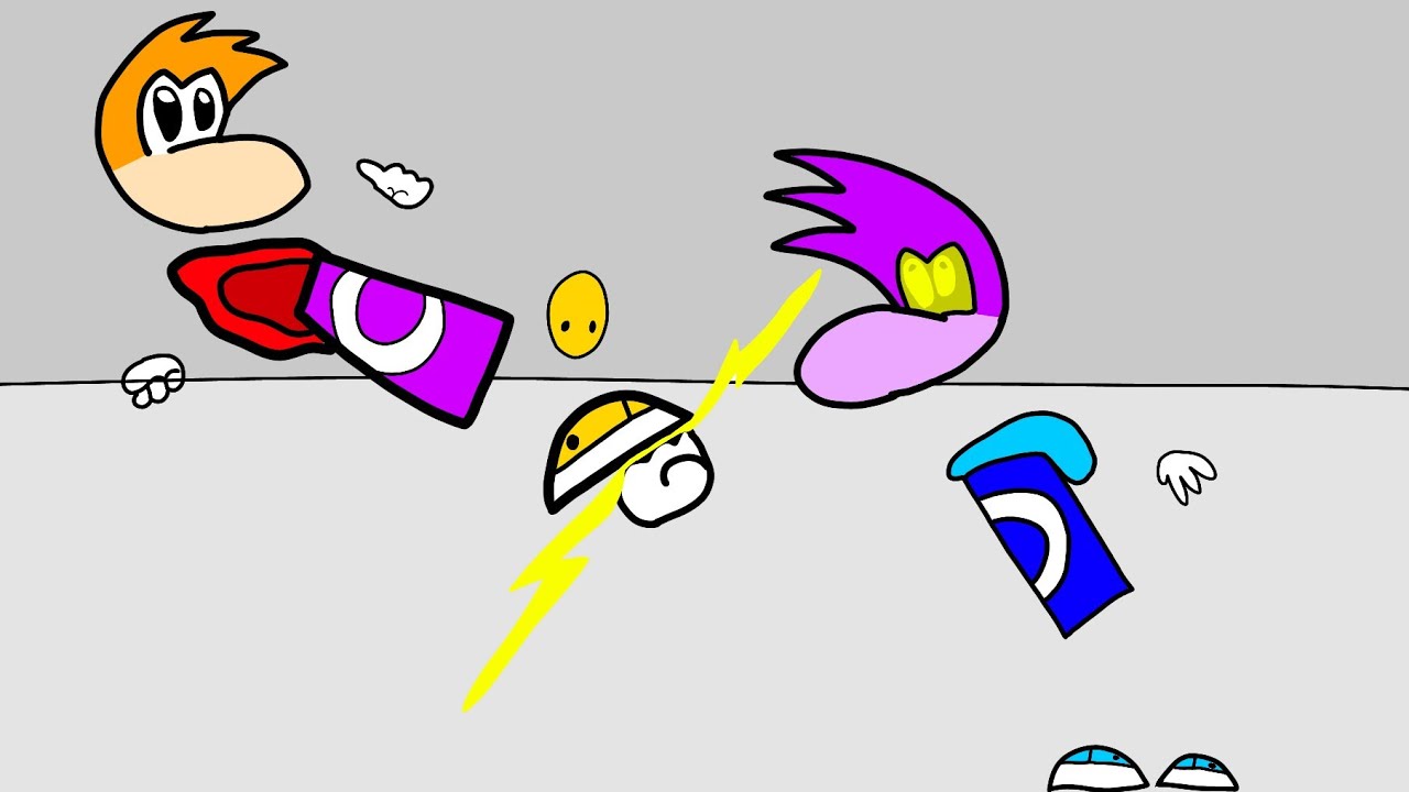 Rayman Verse - Main History Saga - Rayman Vs Rayman #Rayman # ...