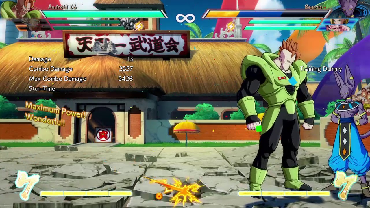 DBFZ android 16 reset - YouTube