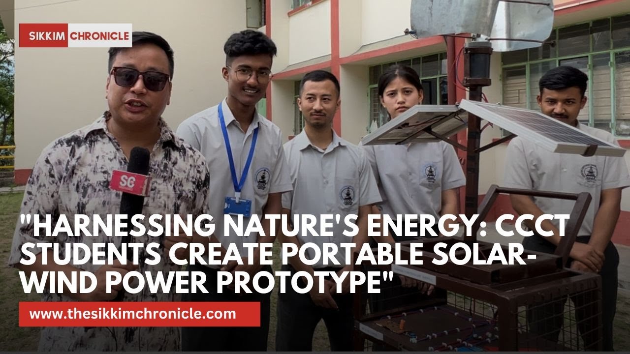 Harnessing Nature's Energy: CCCT Students Create Portable Solar-Wind ...