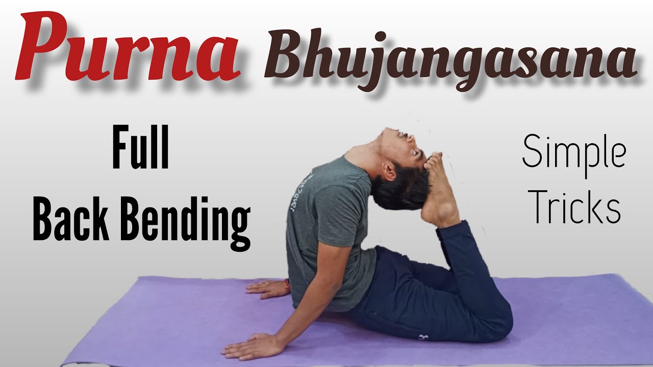 How to do Purna Bhujangasana (Full Cobra Pose) for Beginners and ...