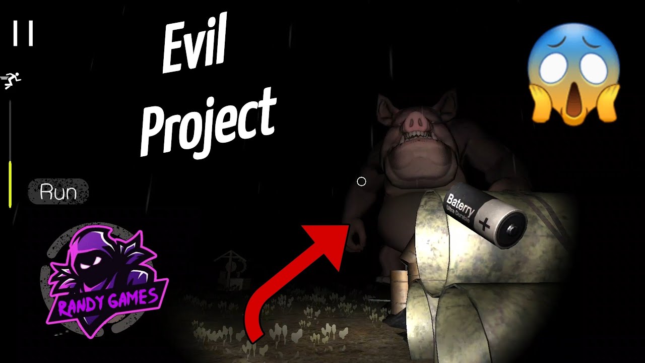 Un Cerdo Gigante Me Persige 😱 (EVIL PROJECT HORROR GAME) - YouTube