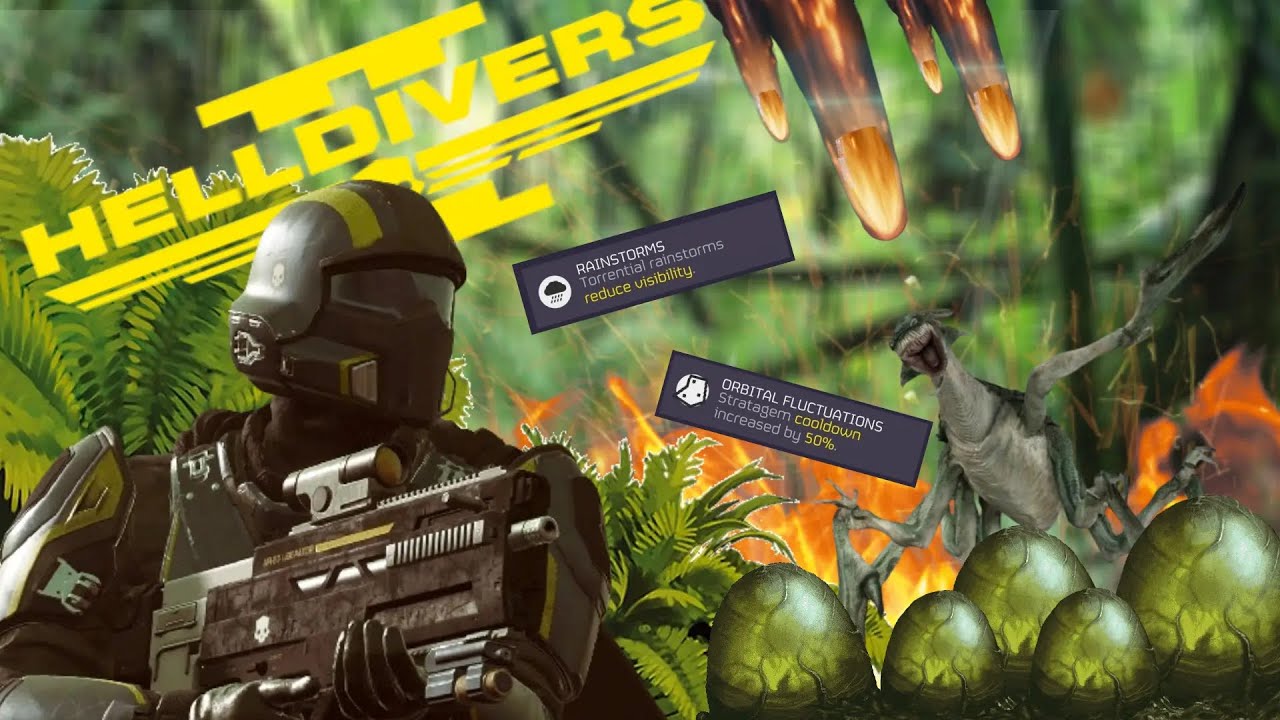 The Jungle Planets of Helldivers 2 are nightmare fuel | Helldivers 2 ...