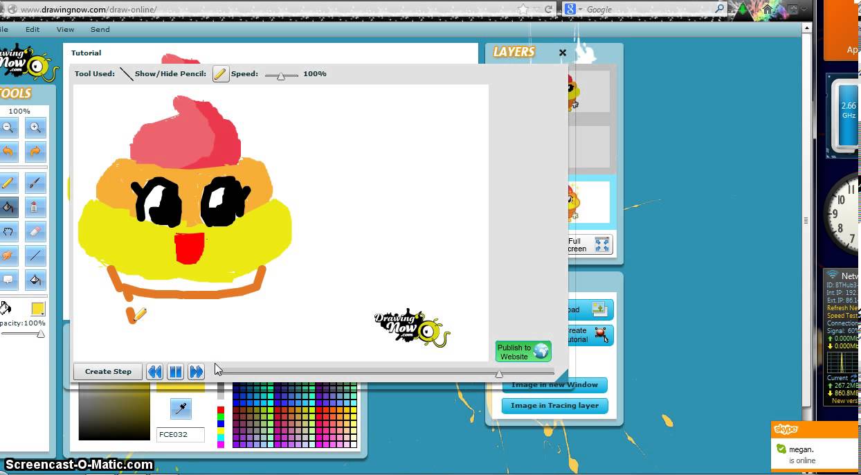 how to draw coolio - YouTube