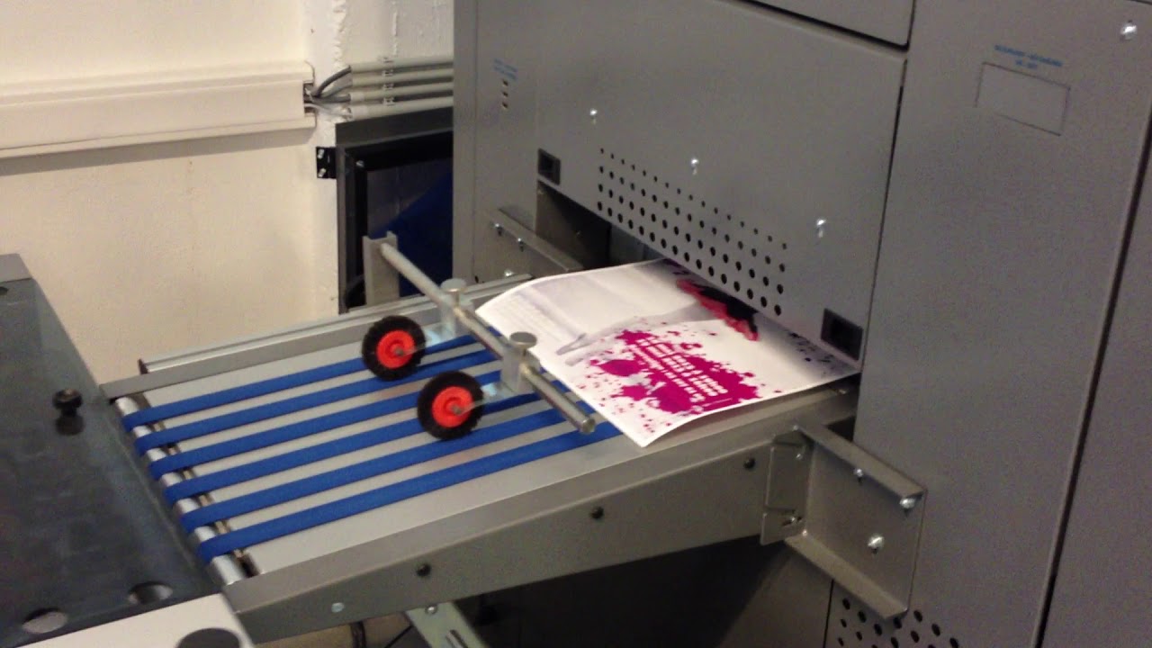 MGI METEOR DP 8700XL Digital press - YouTube