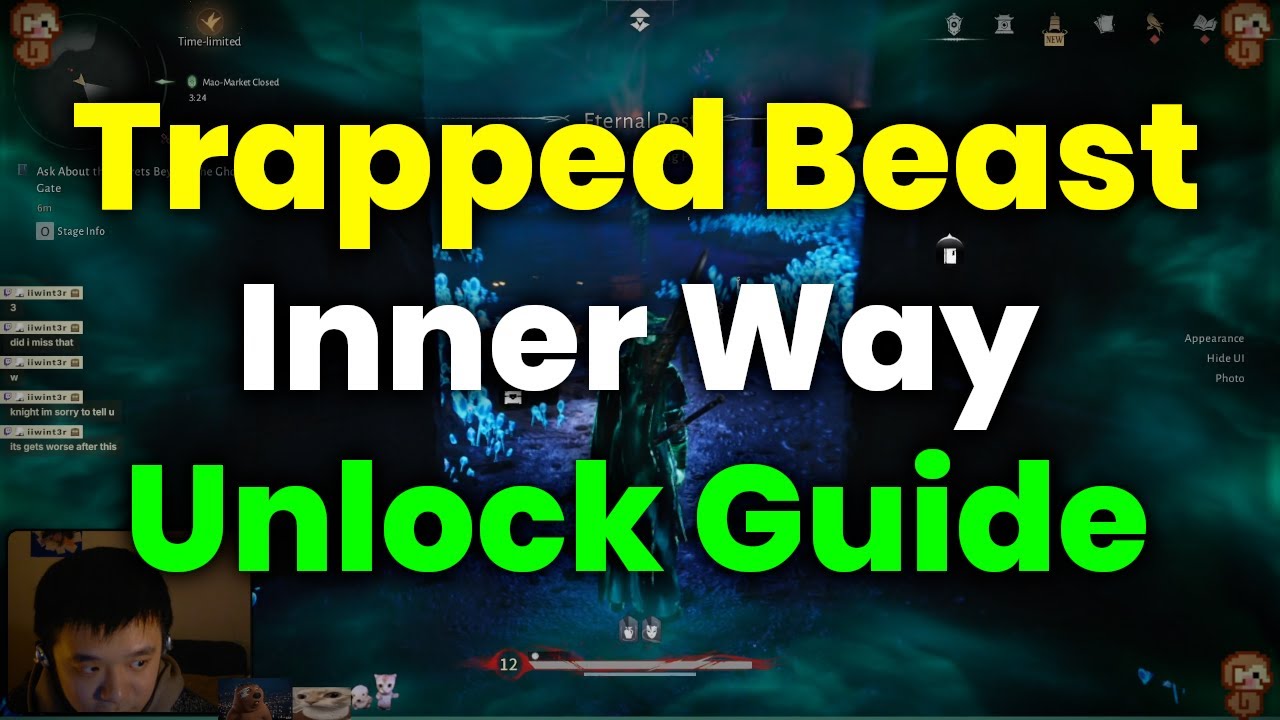 How To Unlock Trapped Beast Inner Way (Guide) - Where Winds Meet - YouTube