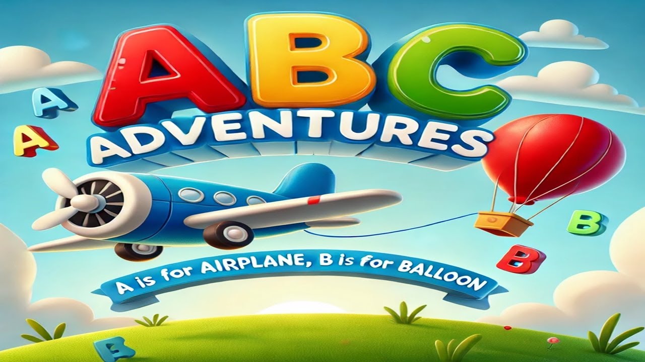 ABC song|ABCD alphabet Song|A for airplane|Alphabet|ABC Alphabet song ...
