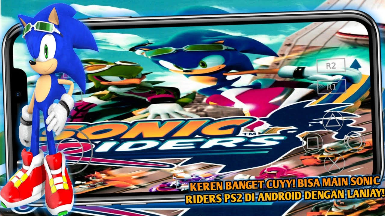 AetherSX2 PS2 Emulator For Android - Sonic Riders Gameplay - YouTube