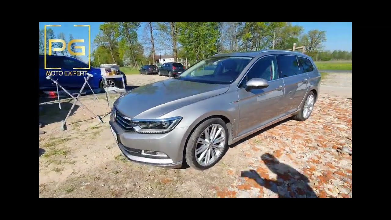 #88 VW Passat B8 2015r LB7W Tungsten Silver Metallic zmiana pakietu na ...