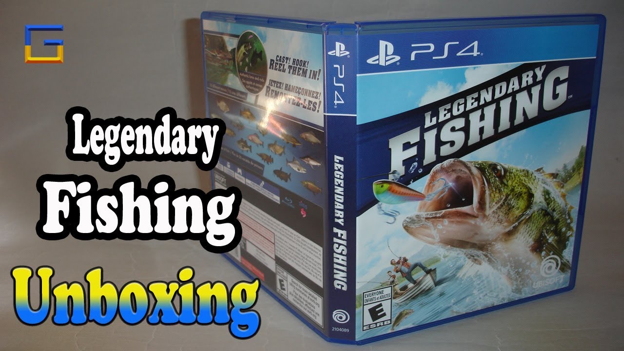 Legendary Fishing PS4 Unboxing & Overview - YouTube