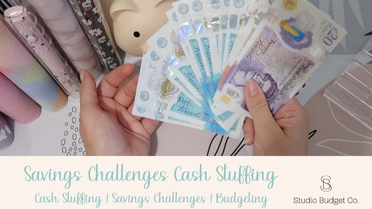 Savings Challenge Cash Stuffing From Sidehustle | Cash Stuffing - YouTube