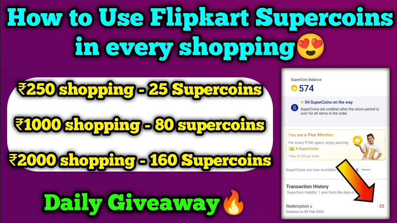 How to use flipkart supercoins in every shopping || Supercoins ko har ...