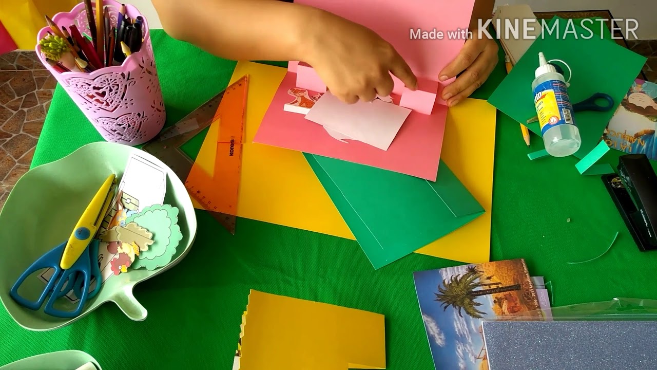 ⛅🌤️como Hacer Un Libro Pop Up Sencillo 🌤️🌤️ Youtube