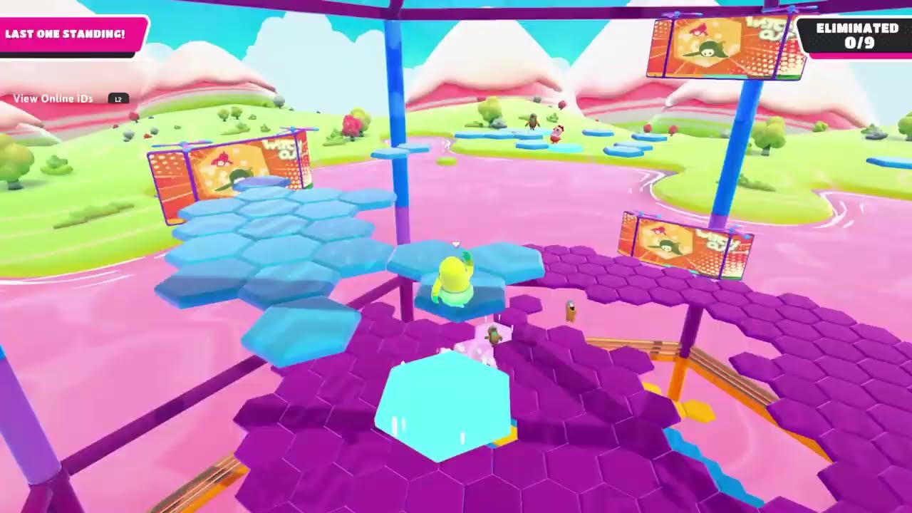 Fall guys Hexagon trials - YouTube