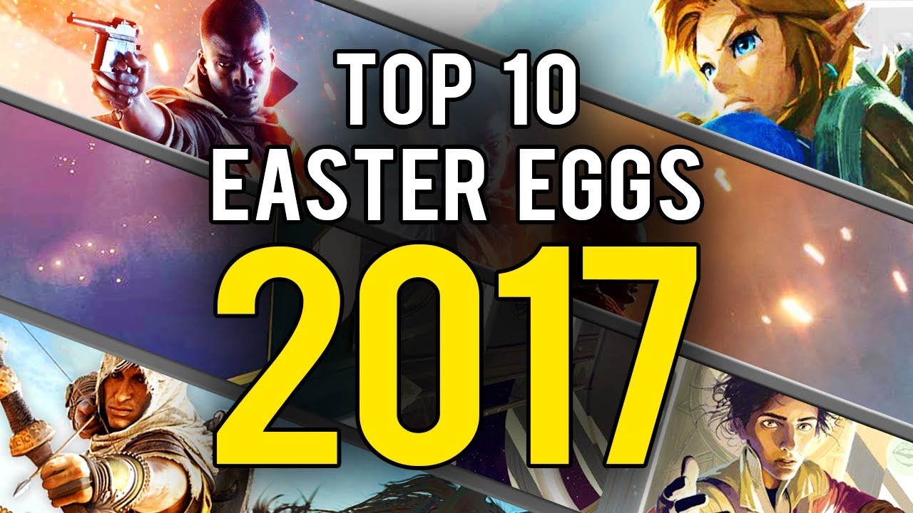 My Top 10 Video Game Easter Eggs and Secrets of 2017 - YouTube