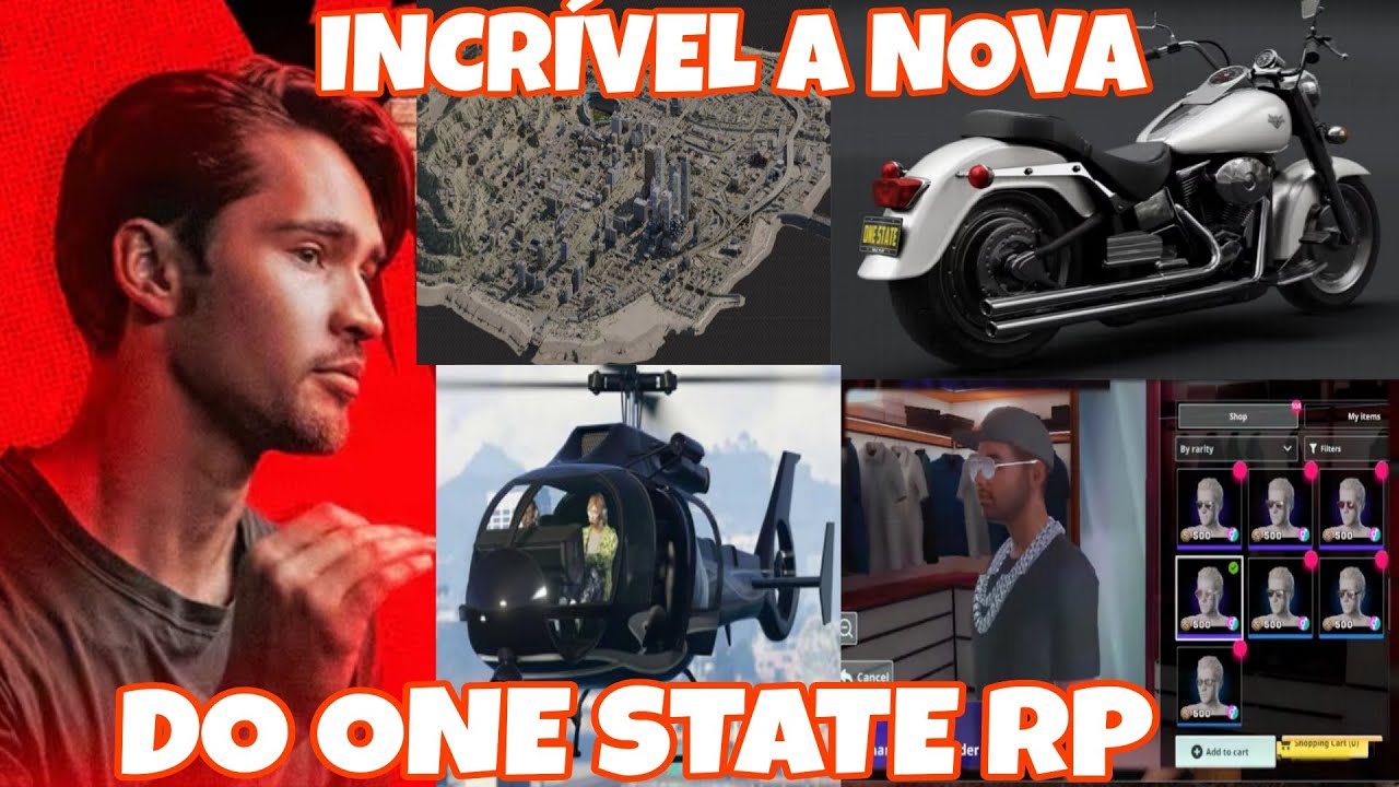 A NOVA ATUALIZAÇÃO DO ONE STATE RP TA INCRÍVEL - YouTube