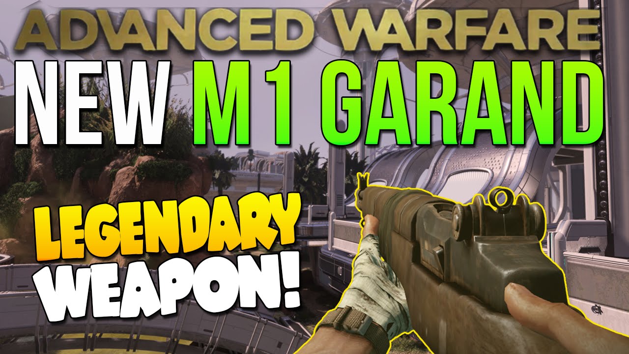 NEW M1 GARAND WEAPON in COD AW - "Advanced Warfare New Legendary Weapon ...