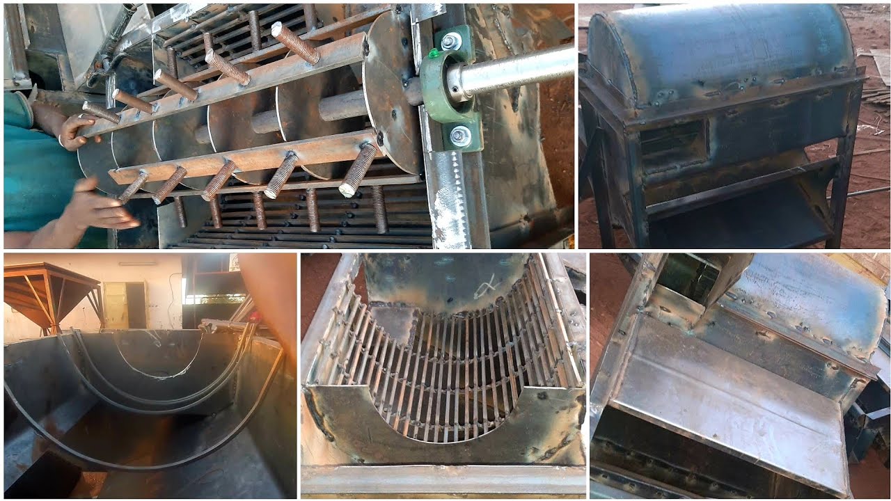 comment fabriquer batteuses multifonction riz maïs et sorgho 3é partie ...