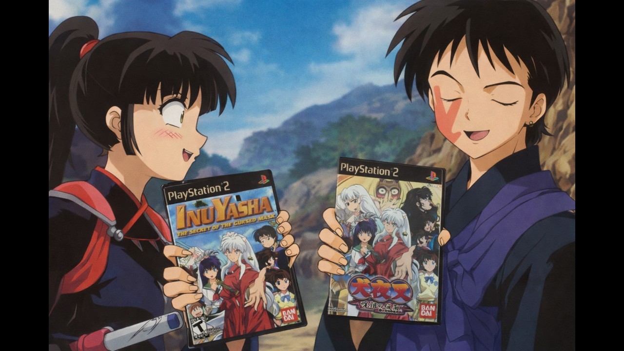 Inuyasha de PS2 em Japonês e Inglês #11 - The Secret of the Cursed Mask ...
