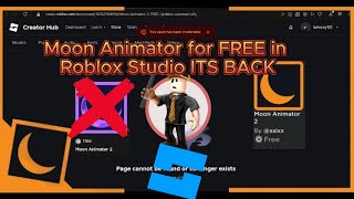 Moon Animator For Free Revert To Old Roblox Studio Full Tutorial 2025 Kekooy Mp3 & Mp4 Download ...