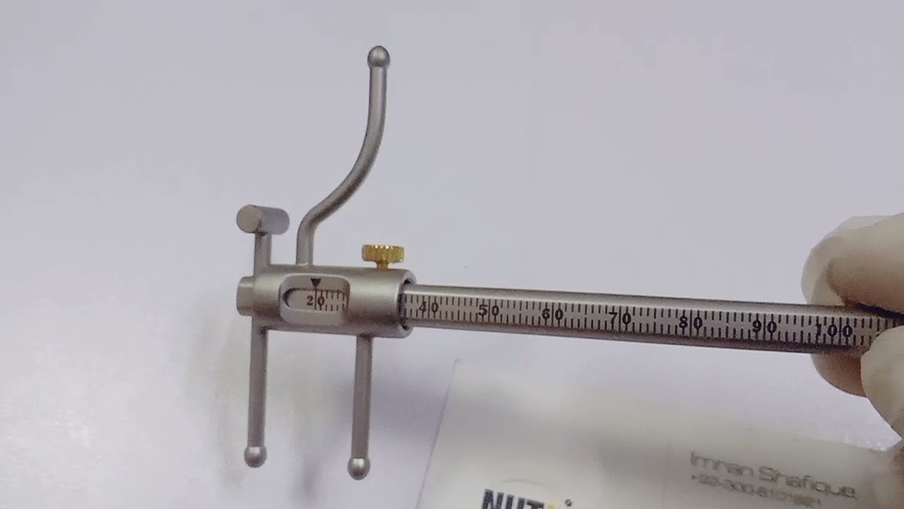 Dental Apollo Gauge Caliper | VDO Gauge Ruler Prosthodontics ...