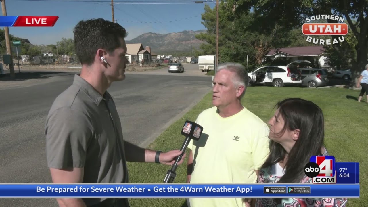 Locals express concerns about Forsyth Fire - YouTube