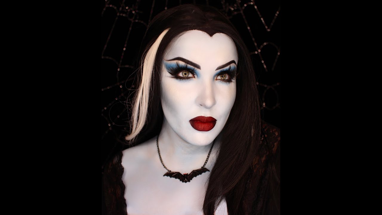 Lily Munster Makeup Tutorial | Saubhaya Makeup