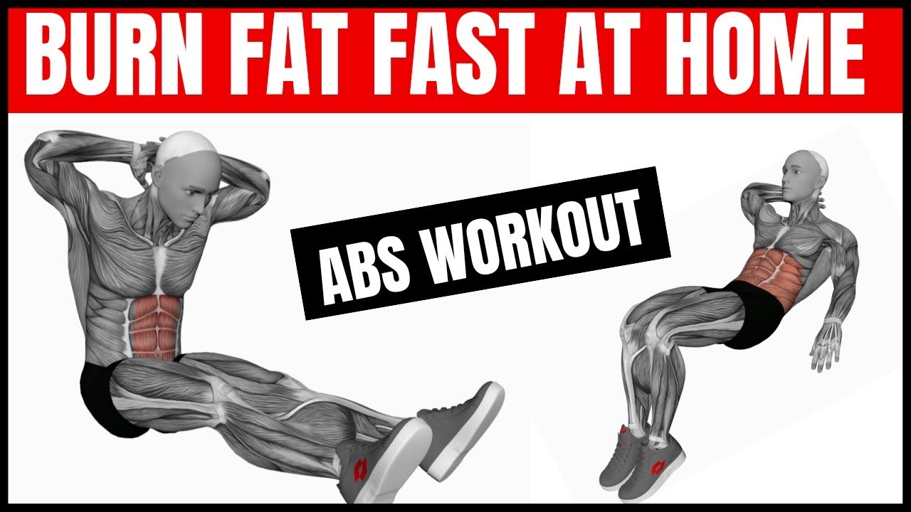 The Best Workout For Your Abs (Burn Fat Fast) | Fat Burning Exercise At ...