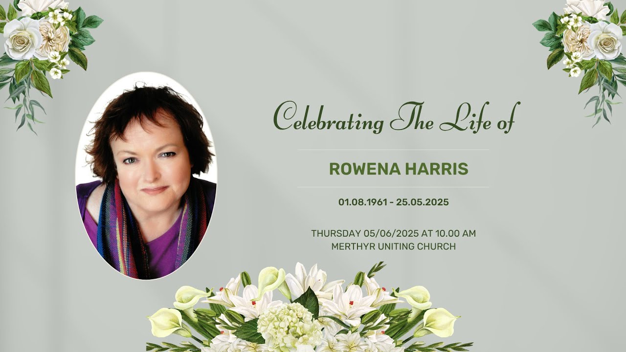 Celebrating the Life of Rowena Harris - YouTube