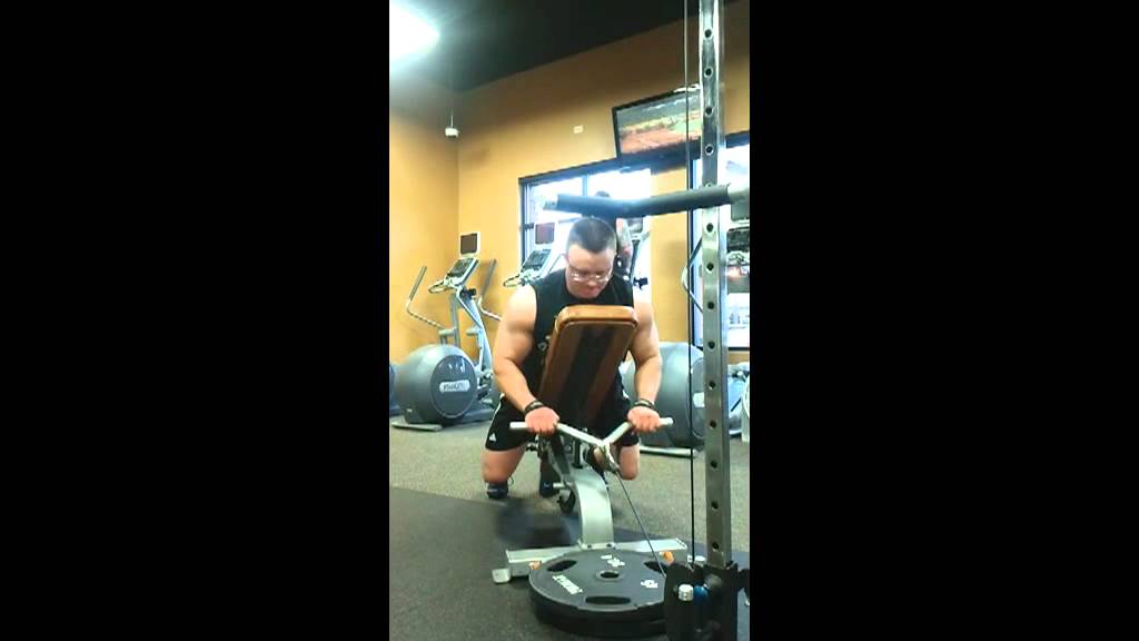 12/05 Incline Chest Supported Cable Row (Set 2) - YouTube