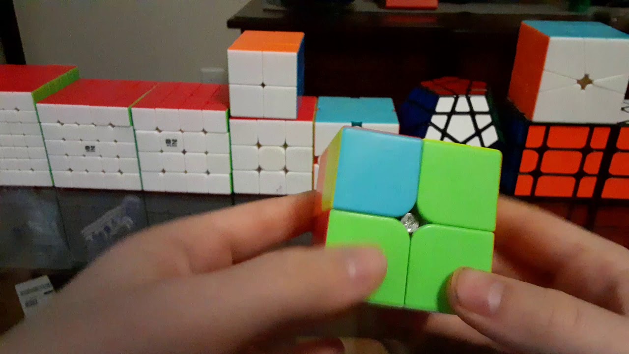 How To Solve The 2x2 Rubix Cube Beginners Method - YouTube
