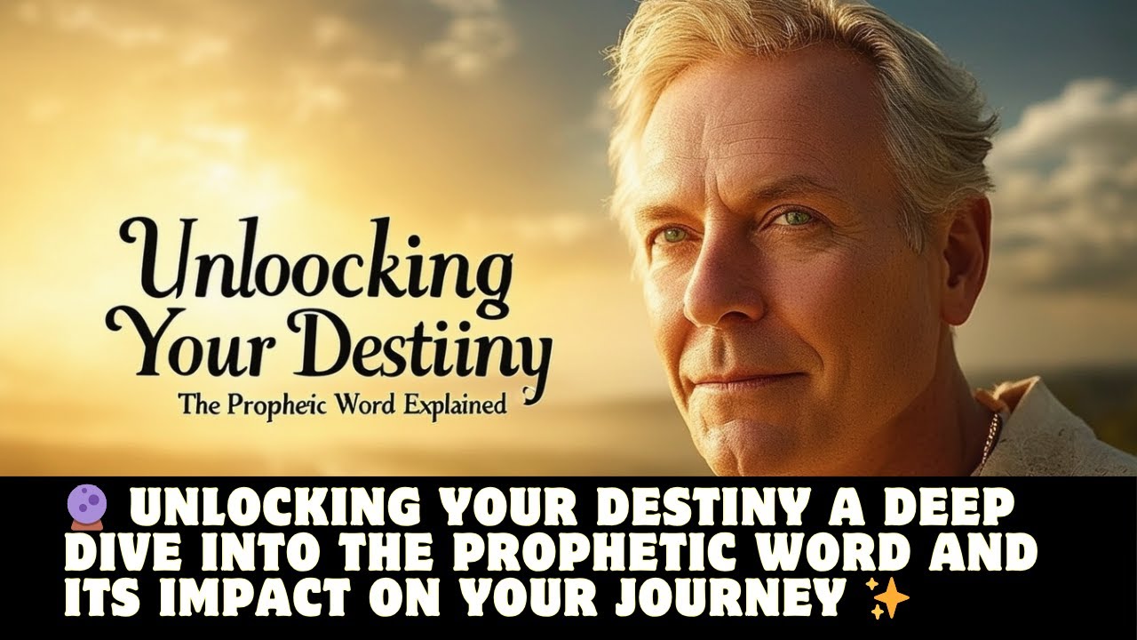 🔮 Unlocking Your Destiny A deep dive into the prophetic word and its ...